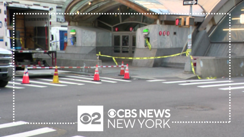 Subway service partially restored following Upper West Side train collision and derailment - CBS ...