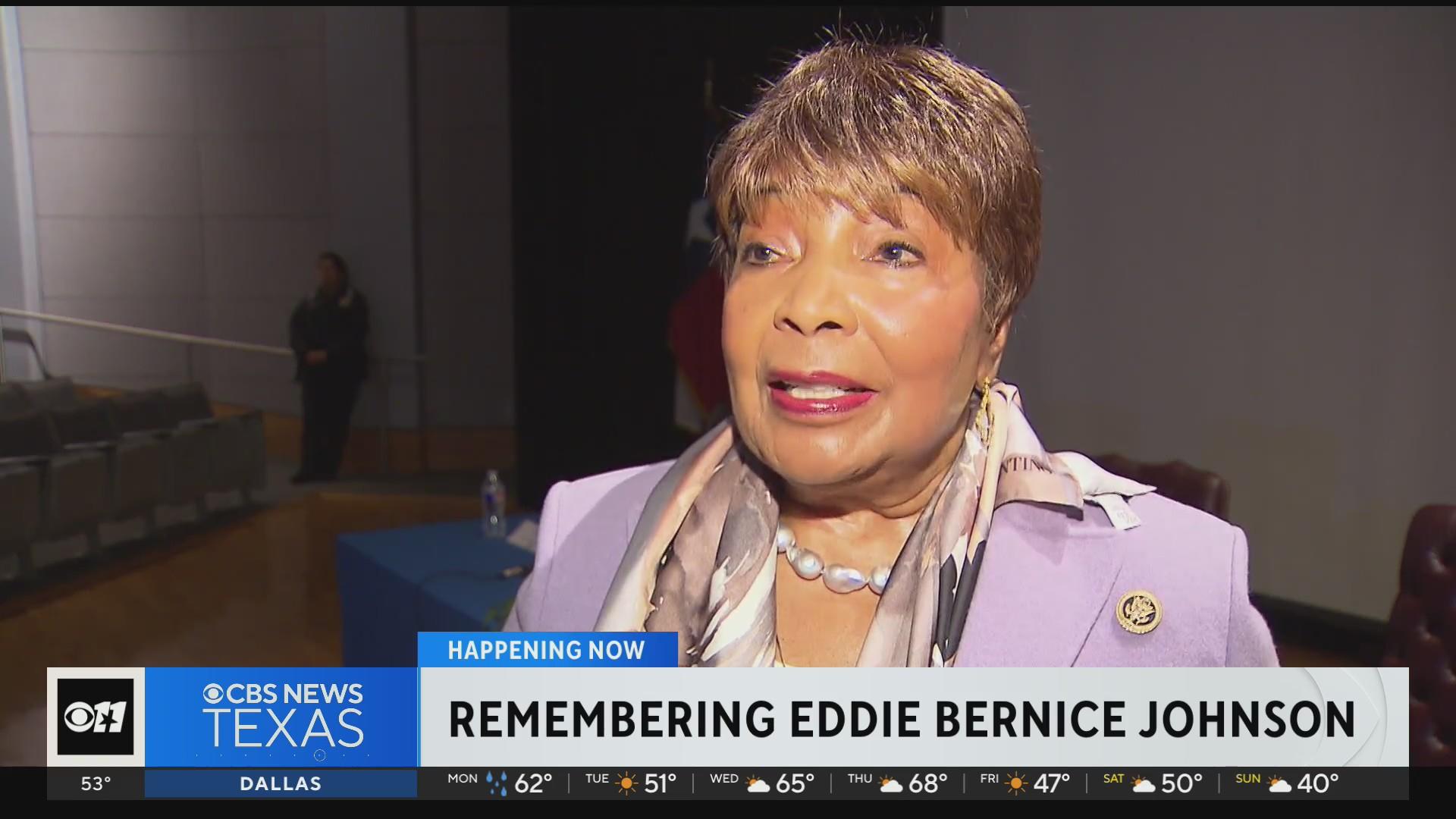Funeral services begin for former Congresswoman Eddie Bernice Johnson ...