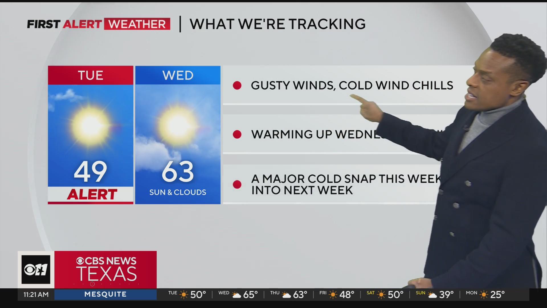 Bitterly cold weather moves in, even colder weather is on the way - CBS ...