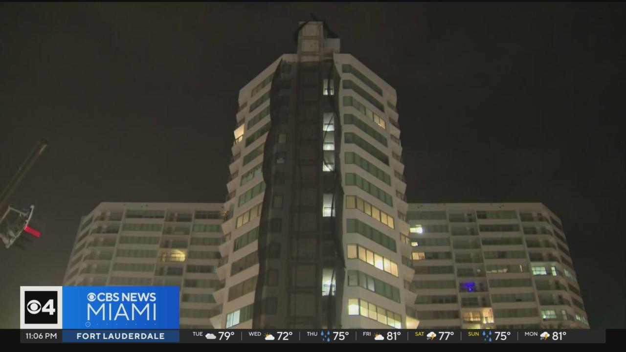 Burst pipe at Miami Beach condo triggers more than flooding - CBS Miami
