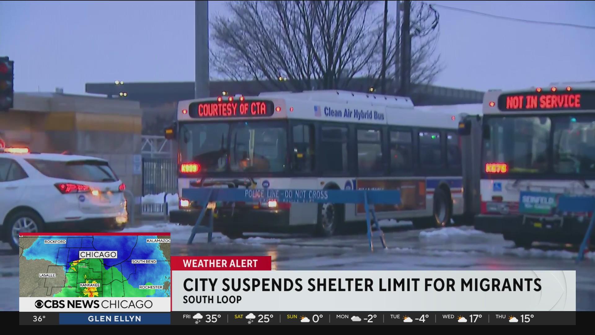 Chicago delays migrant shelter limits; Pritzker asks Texas to stop ...