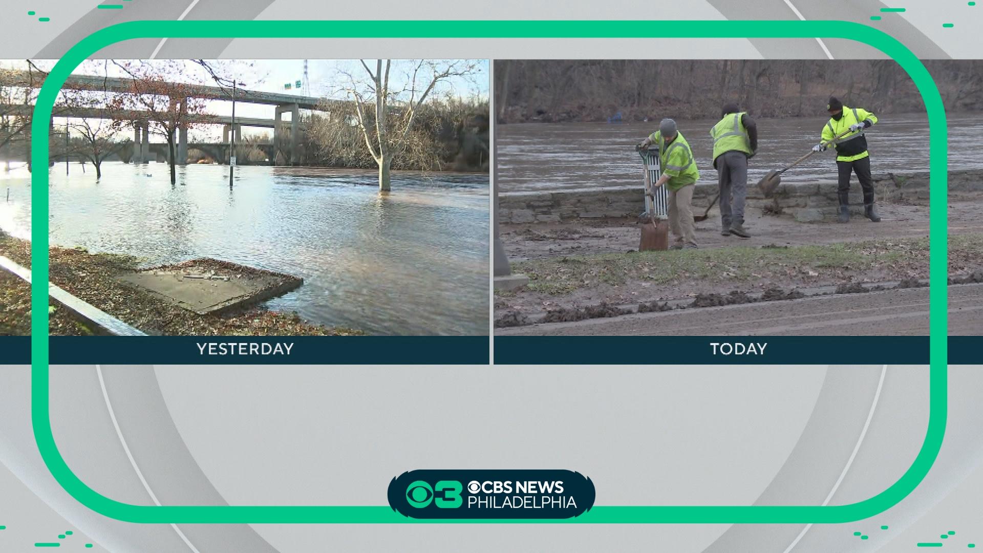 Kelly Drive reopens after Schuylkill River flooded road in Philadelphia ...