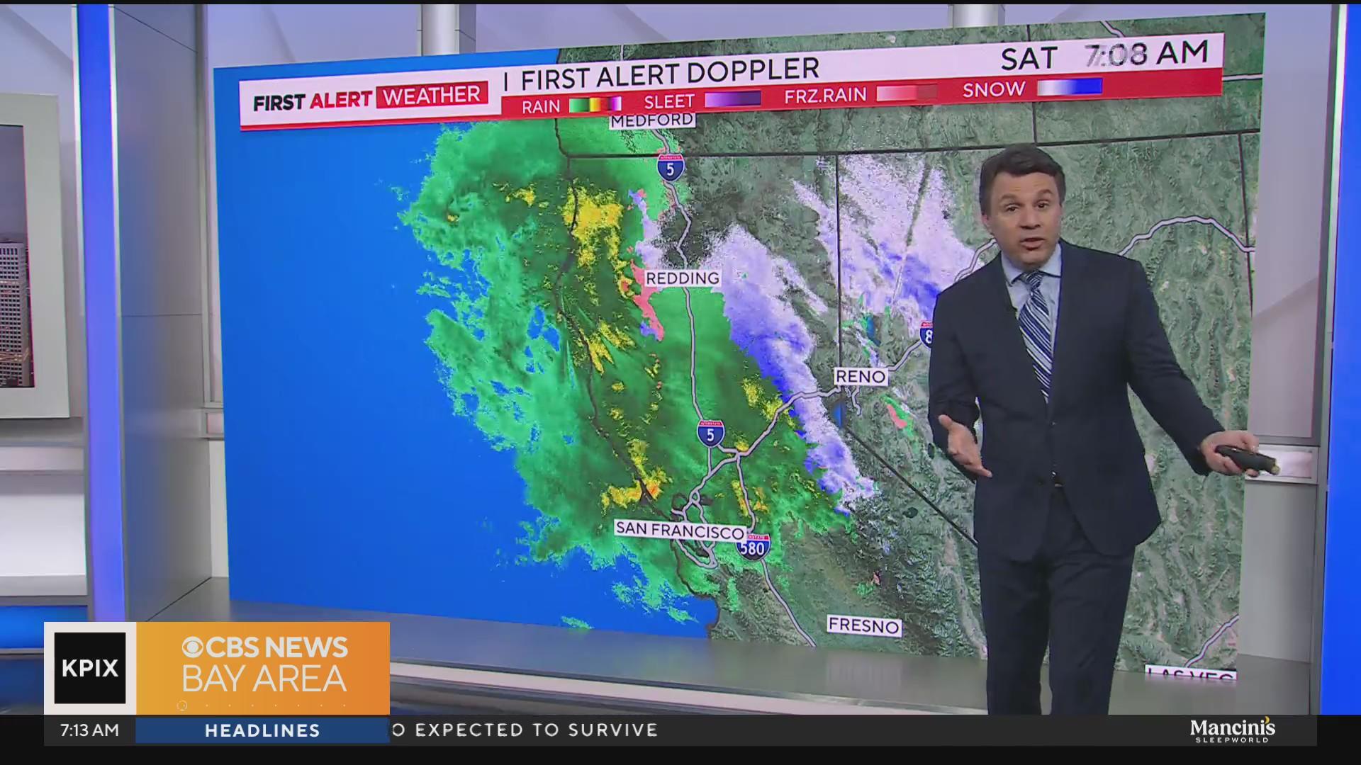 Storm system brings widespread wet weather, gusting winds to Bay Area ...