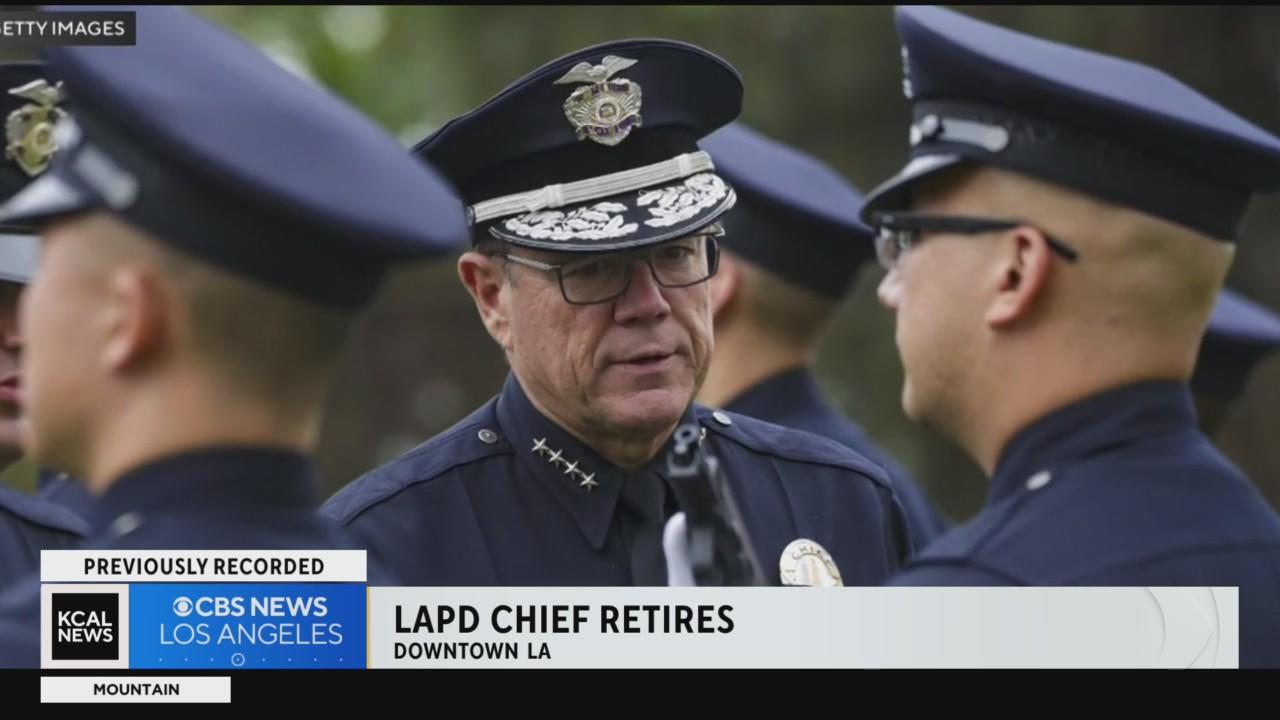LAPD Chief Michel Moore announces his retirement - CBS Los Angeles