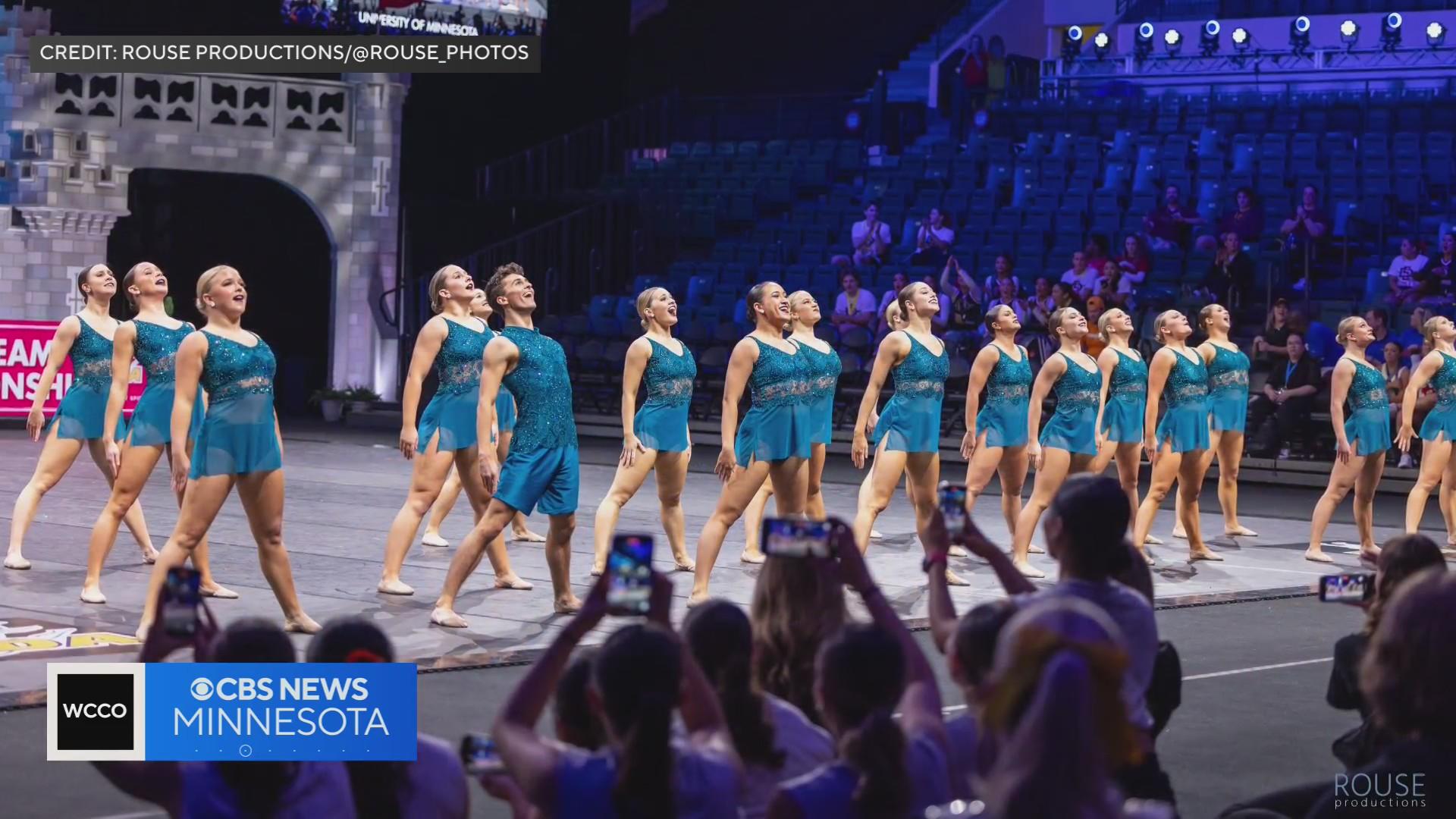 U of M Dance Team goes viral on social media while competing at Nationals - CBS Minnesota