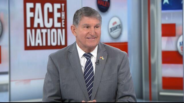 Transcript: Sen. Joe Manchin of West Virginia on "Face the Nation," Jan ...