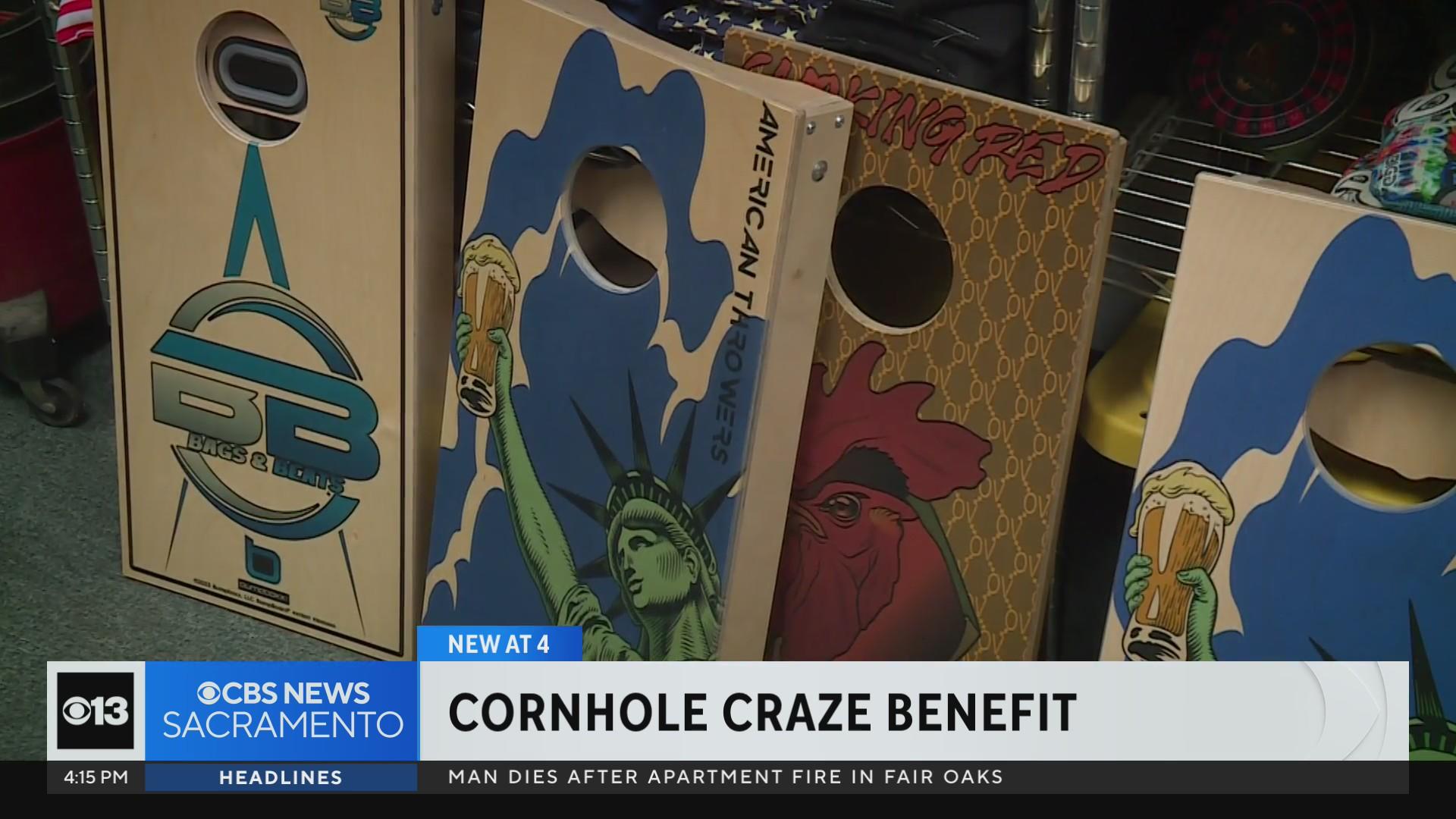 Northern California cornhole craze makes millions for charity - CBS ...