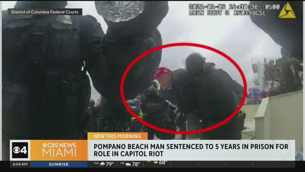 Pompano Beach man who assaulted at least 6 police officers in Capitol ...