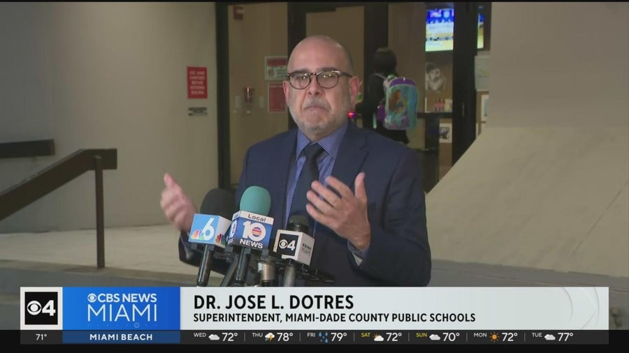 MDCPS Superintendent Jose Dotres speaks out in the aftermath of Lubby ...