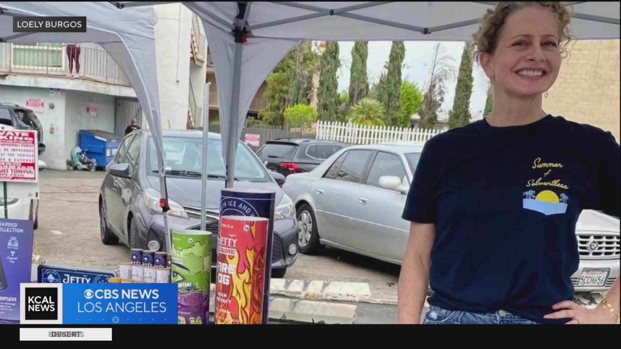 Woman hospitalized after being hit by e-scooter in West Hollywood - CBS ...