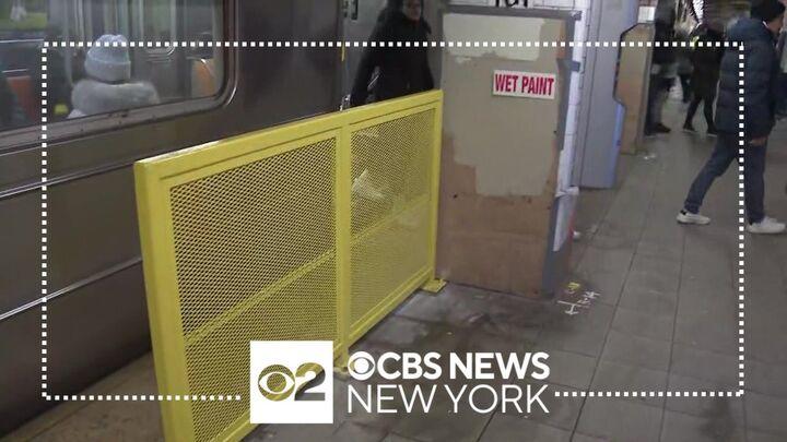 MTA testing subway platform barriers at 4 stations in New York City ...