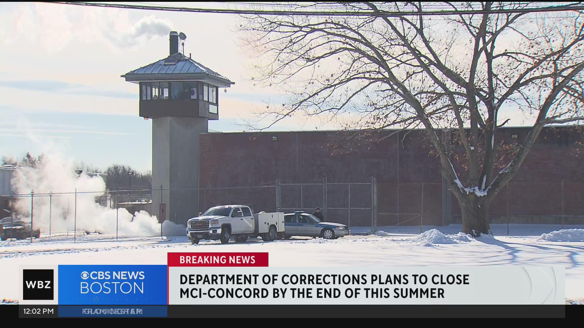 MCI-Concord , the oldest men's prison in Massachusetts, is closing ...