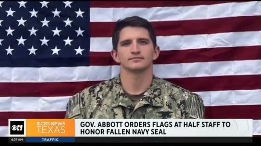 Flags At Half Staff To Honor North Texas Navy Seal Who Died At Sea