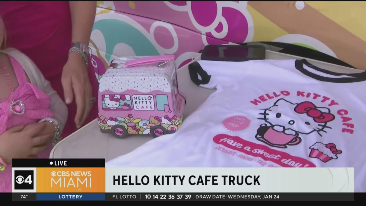 Hello Kitty Cafe Truck rolls into South Florida - CBS Miami
