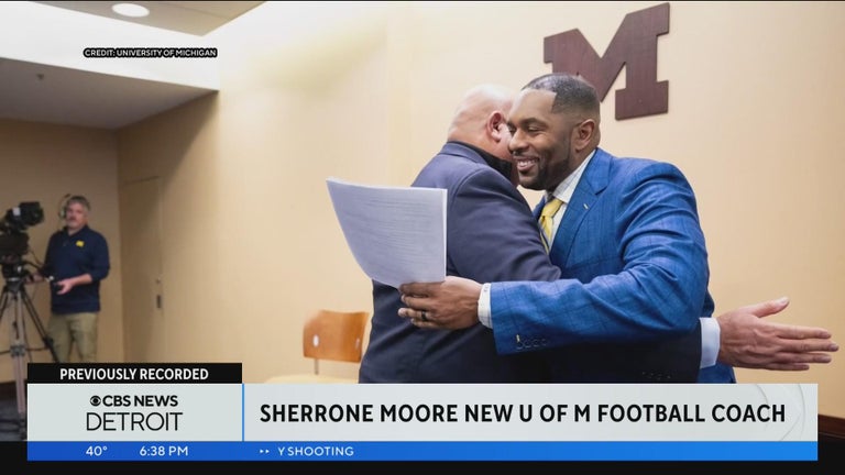 Sherrone Moore introduced as new head football coach for University of ...