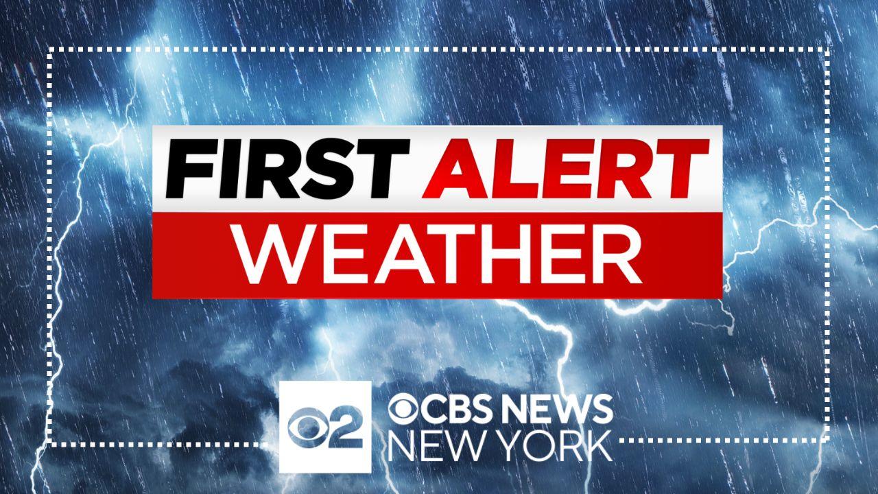 First Alert Weather: Yellow Alert for mixed bag of precipitation across region - CBS New York