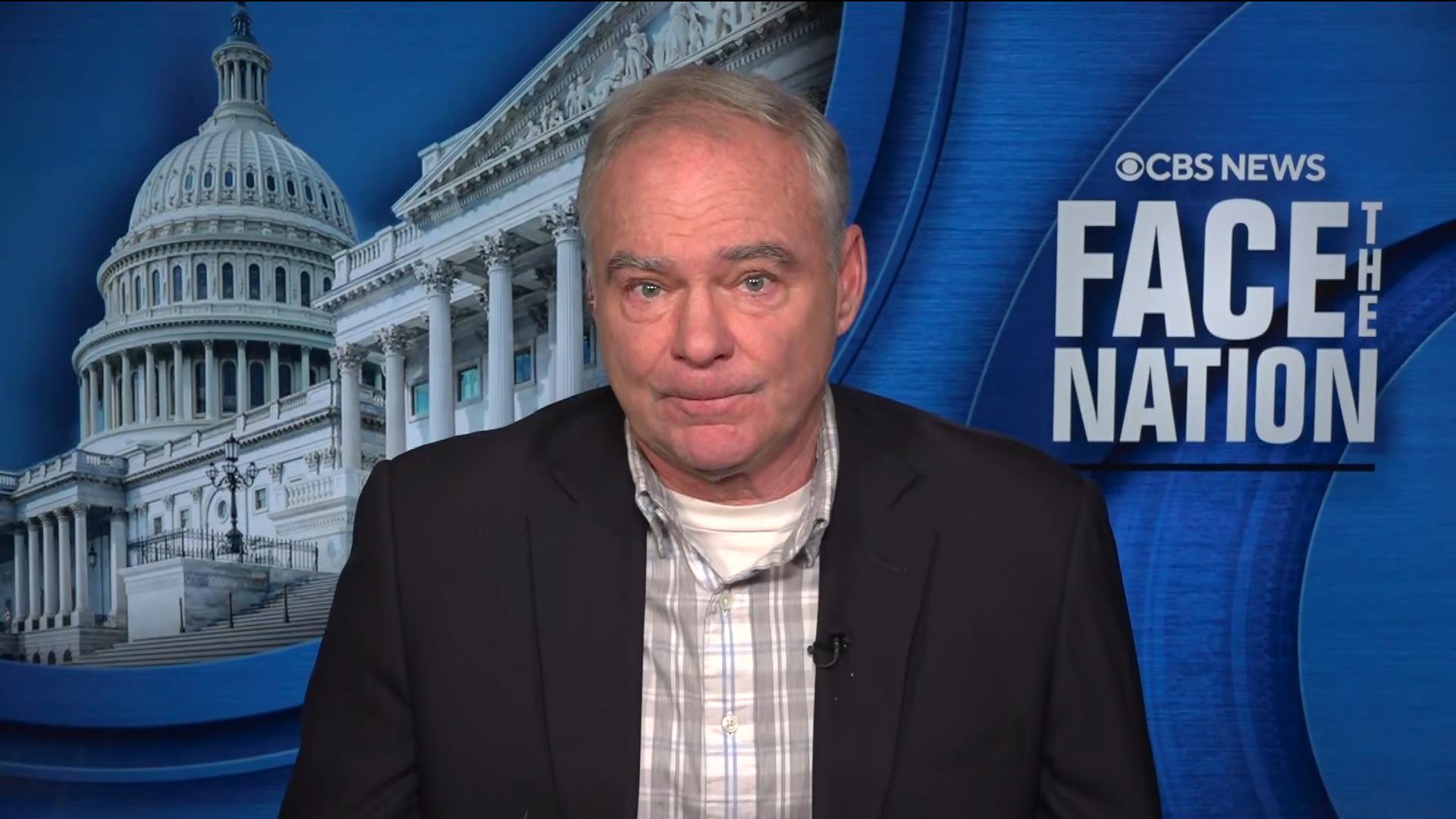Transcript: Sen. Tim Kaine on "Face the Nation," Jan. 28, 2024 - CBS News