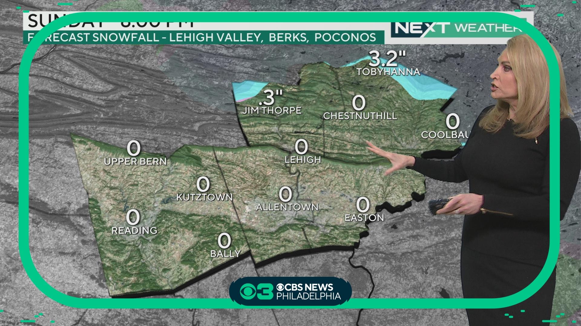 NEXT Weather: Scattered showers and breezy - CBS Philadelphia