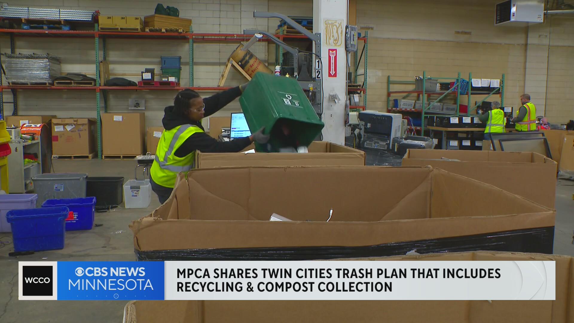 MPCA reveals 20-year Twin Cities waste management plan - CBS Minnesota