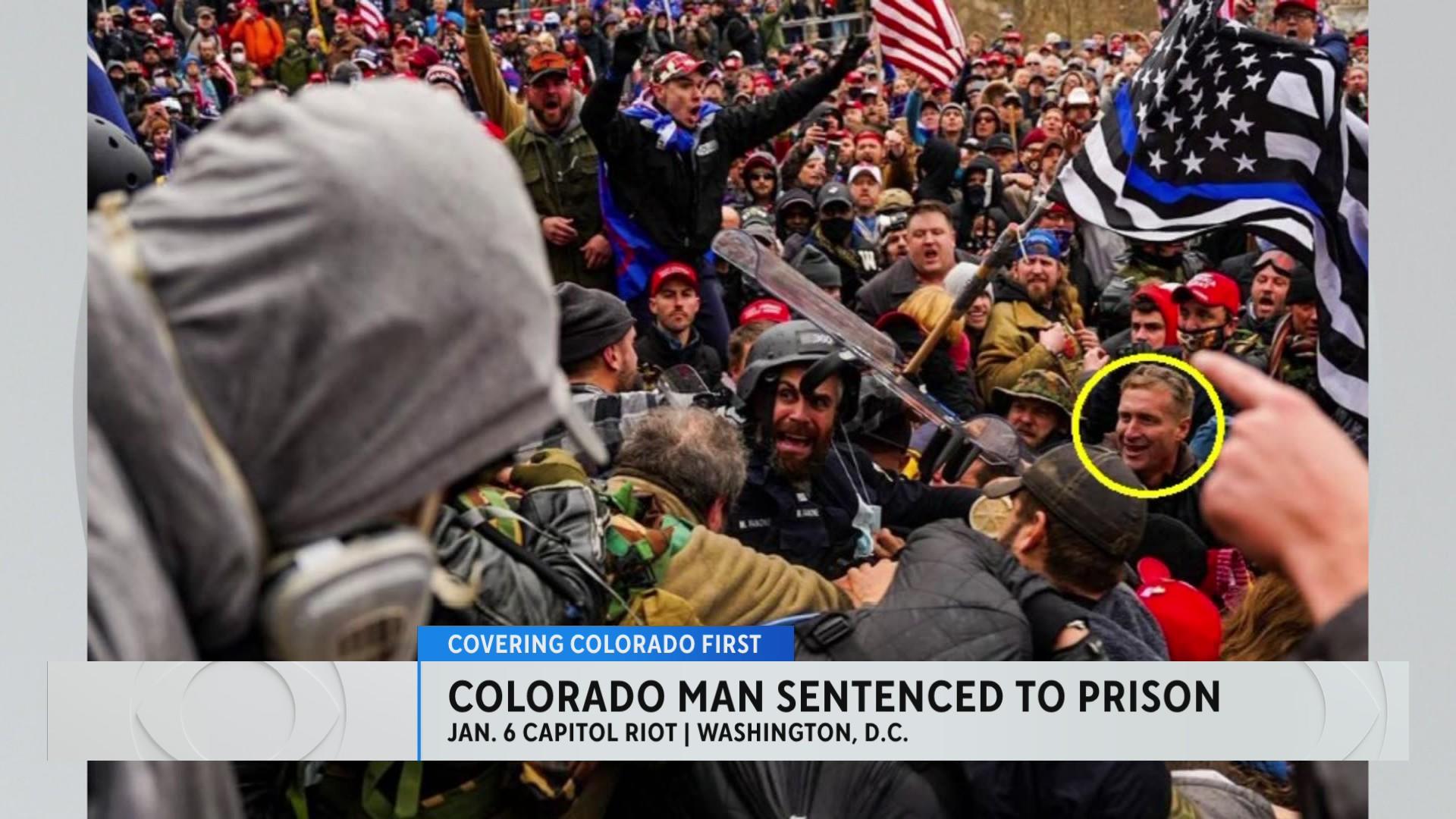 Colorado man sentenced to prison for assaulting officers during Jan. 6 ...