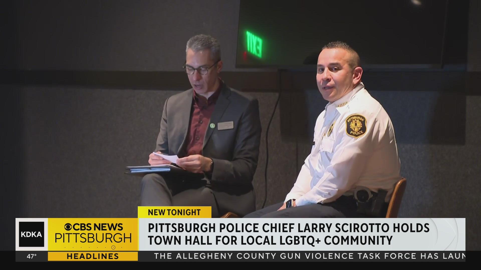 Pittsburgh Police Chief Larry Scirotto hosts LGBTQ+ community town hall ...