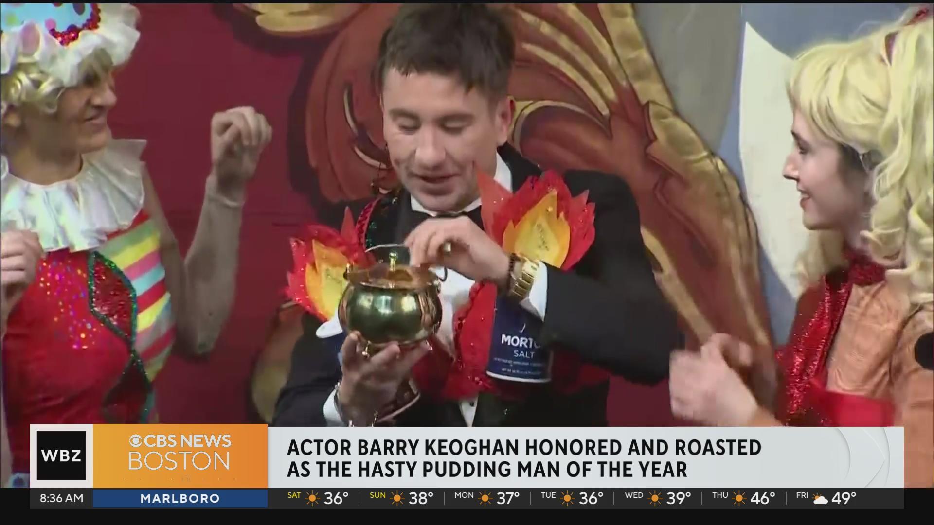Hasty Pudding honors 'Saltburn' actor Barry Keoghan as its Man of the ...