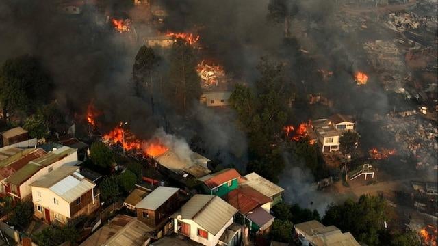 Satellite images show scale of Chile deadly wildfires, destroyed ...