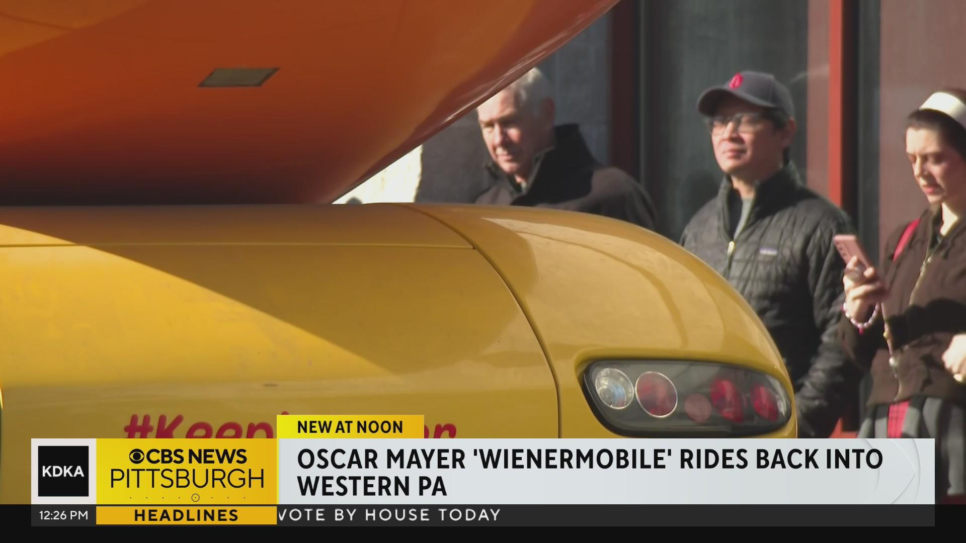 The Oscar Mayer Wienermobile is coming back to Pittsburgh. Here's where ...