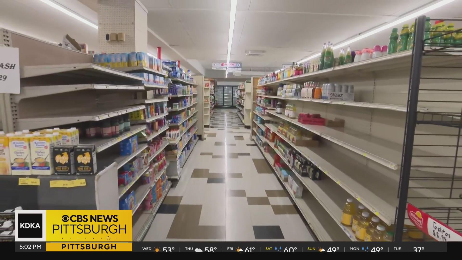 Nearly every item inside closed Fayette County grocery store was ...