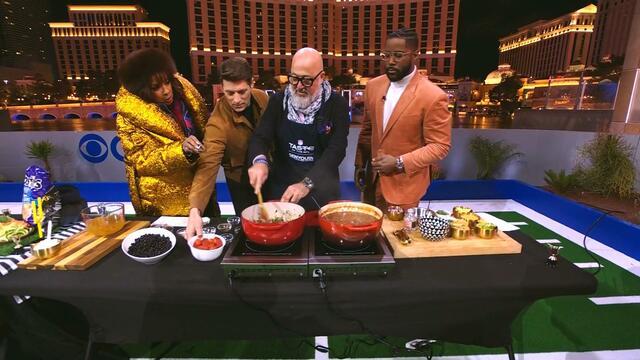 Celebrity Chef Andrew Zimmern shares Super Bowl party recipes - CBS News
