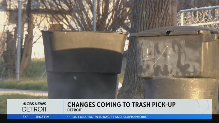 Detroit increasing garbage pick-ups, and adding fees - CBS Detroit