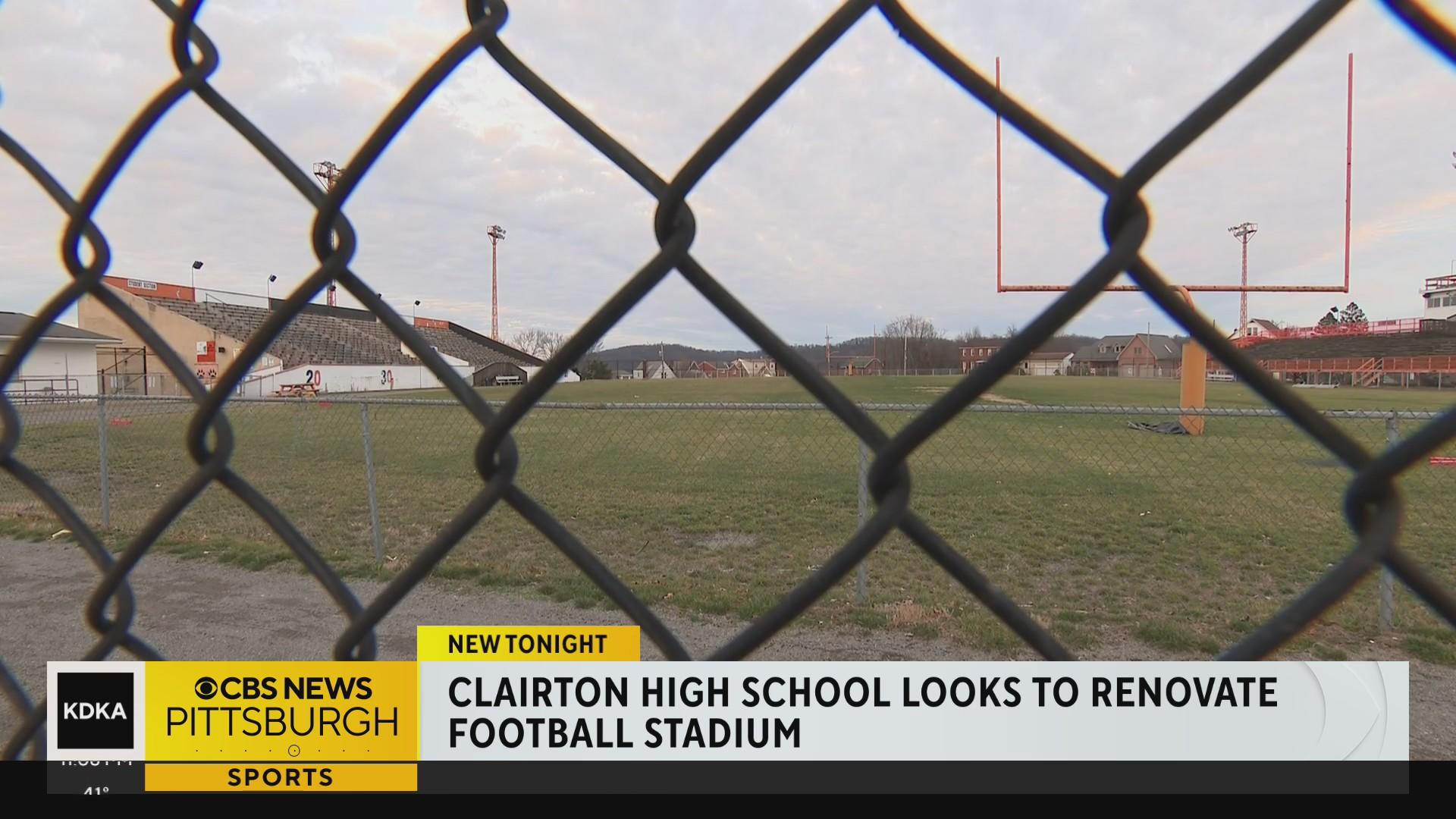Plans unveiled for new Clairton Bears football stadium - CBS Pittsburgh