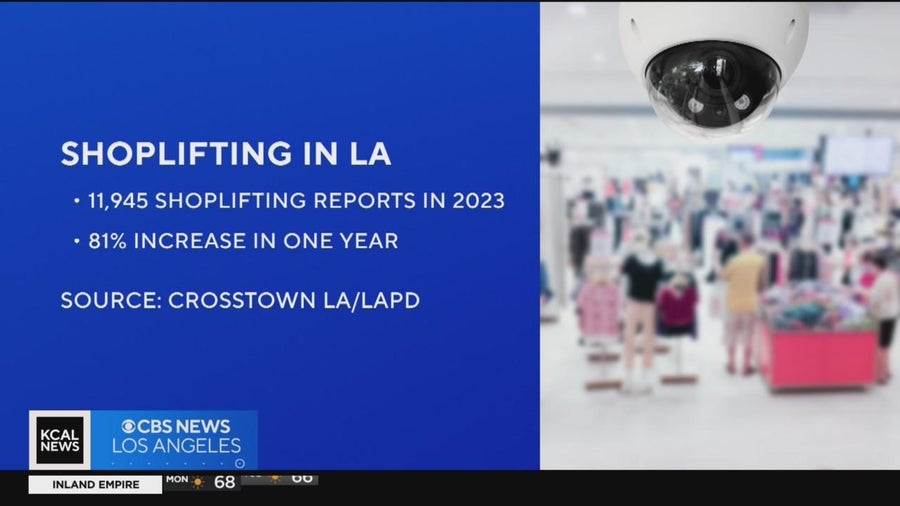 Shoplifting reports in LA skyrockets, new study finds 81% increase ...