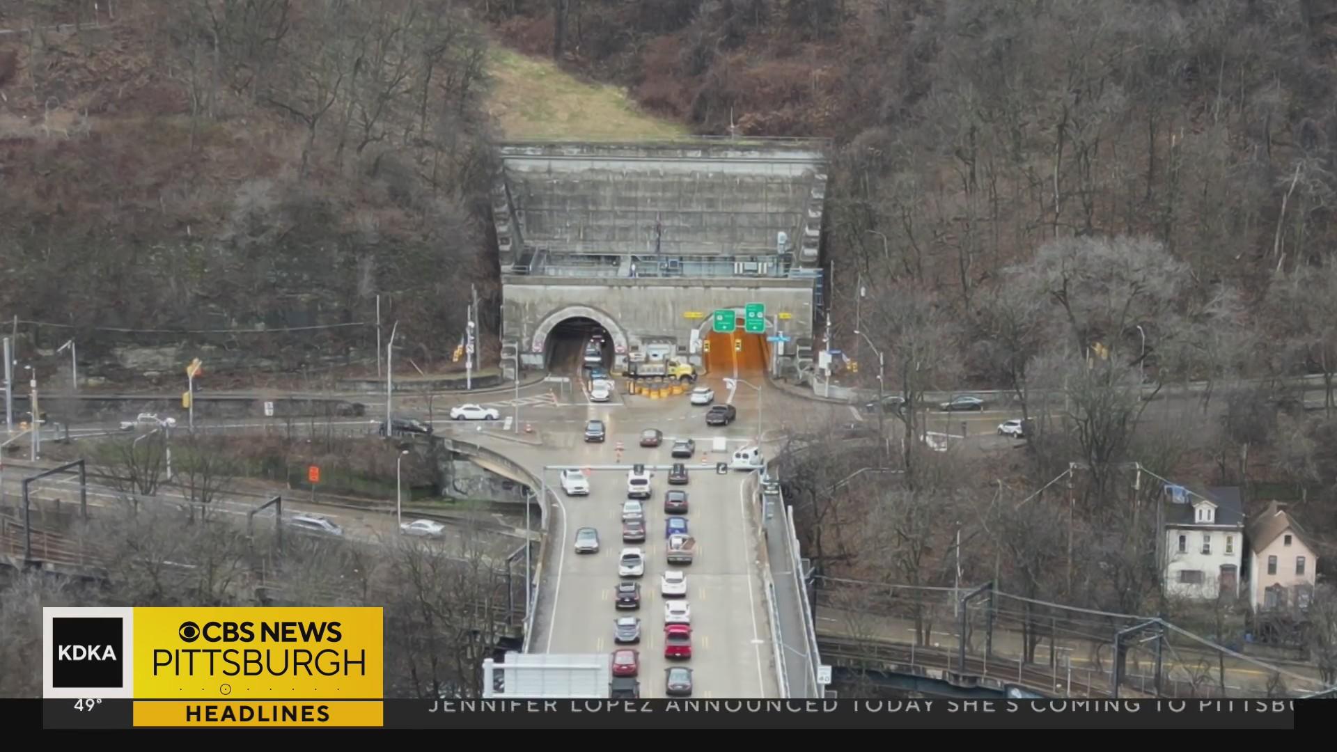 Liberty Tunnel to turn 100 years old - CBS Pittsburgh