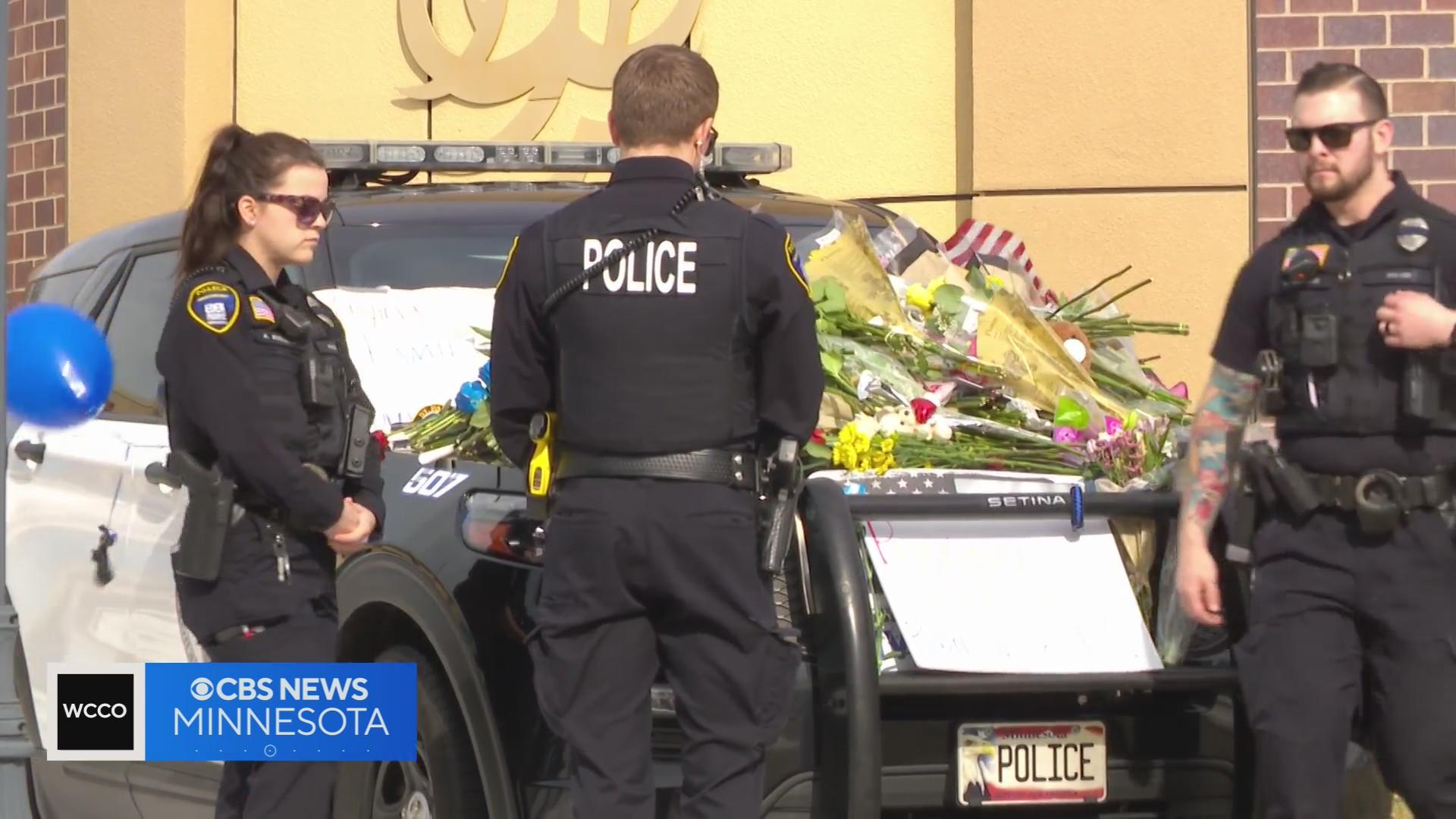 Memorial grows in Burnsville for first responders killed during ...