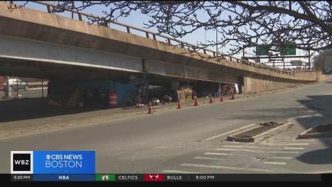 Homeless camp under Massachusetts highway spreading chaos into ...