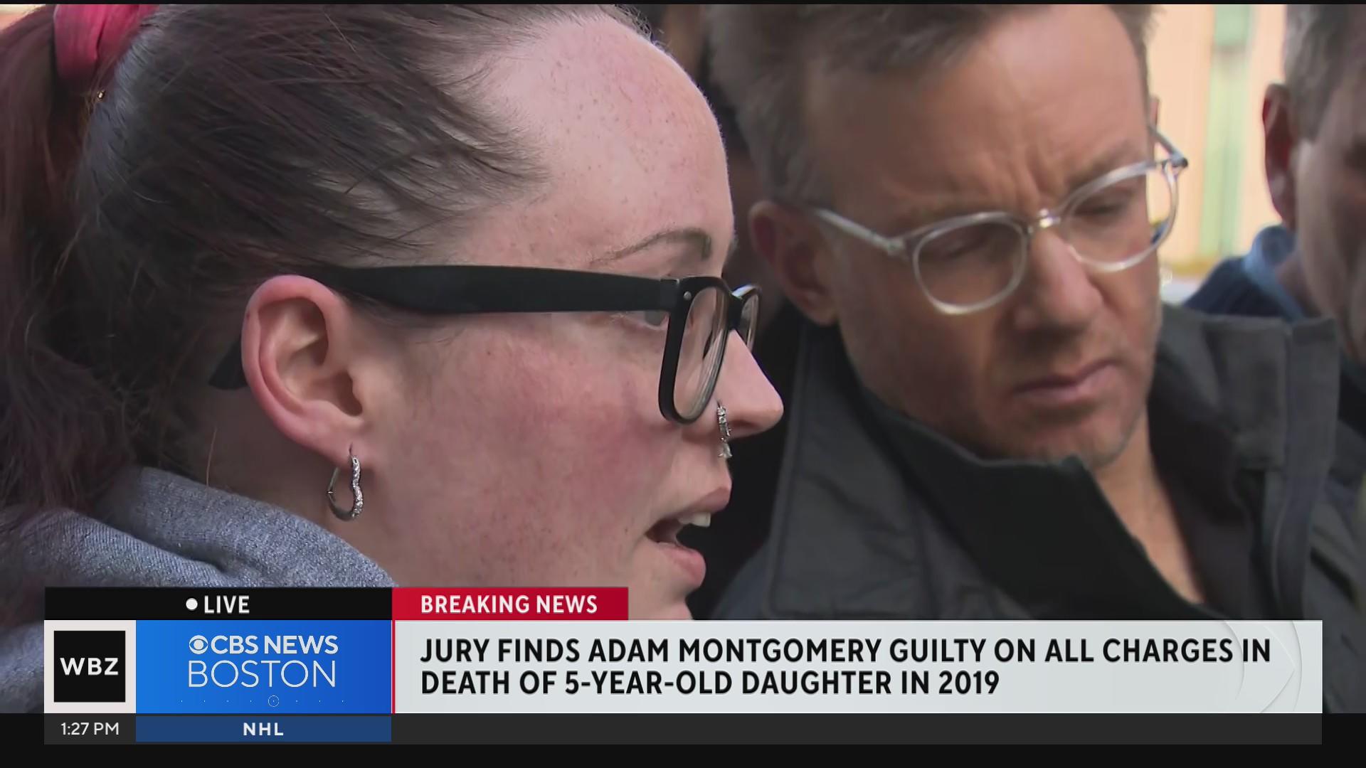 Harmony Montgomery's birth mother calls Adam Montgomery "coward" as he ...