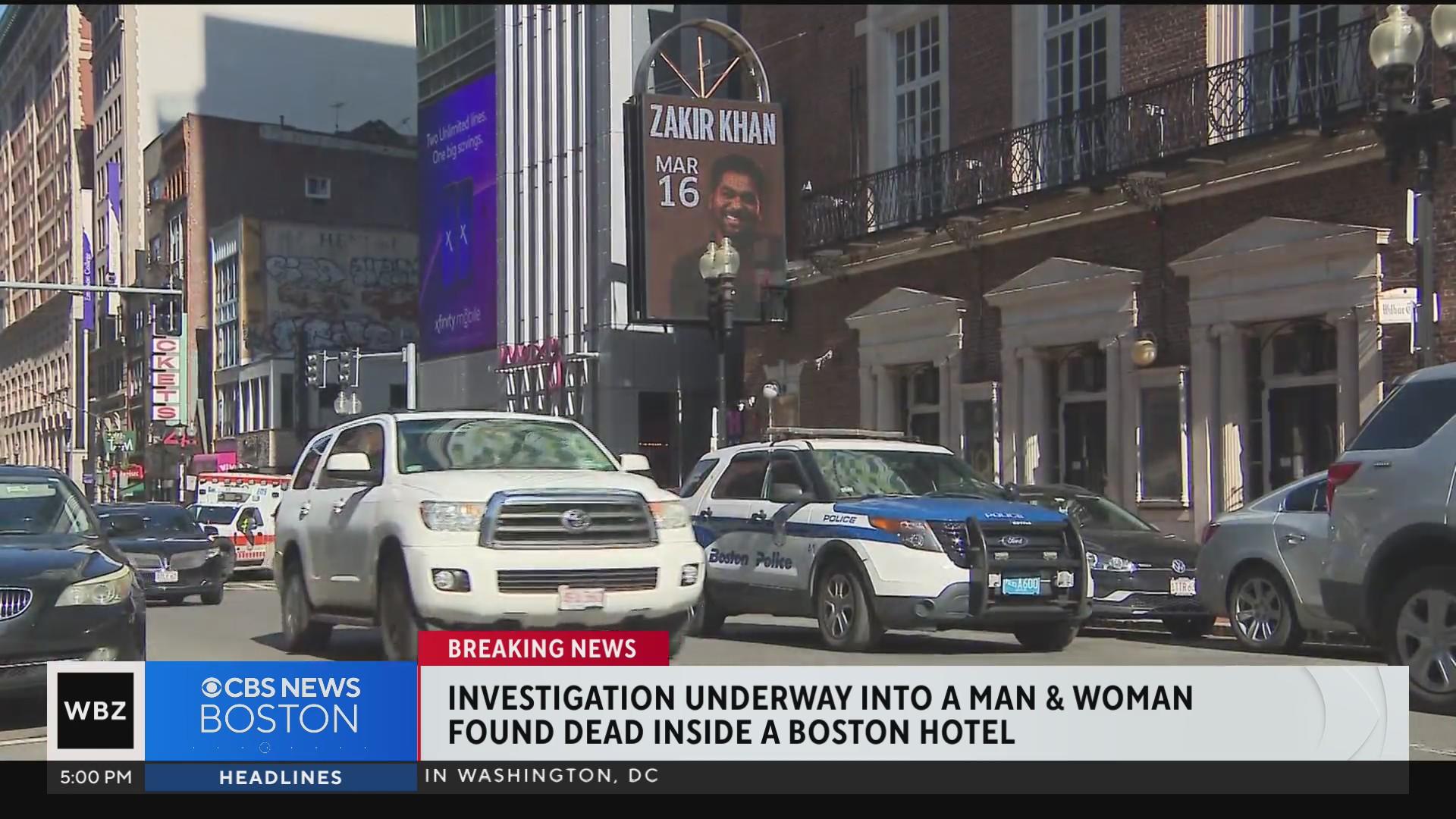 Man and woman found dead at Moxy Hotel in Boston - CBS Boston