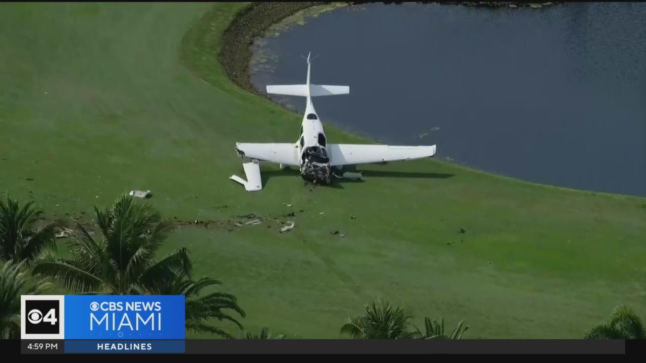 1 man injured after small plane crashes onto golf course at Key Largo's ...