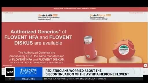 Popular asthma inhaler Flovent was discontinued. Pediatricians are ...