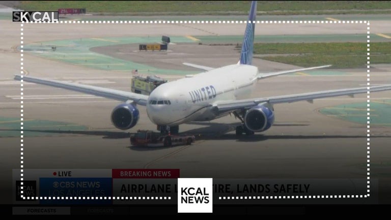 United Airlines plane loses tire, lands safely at LAX after being ...
