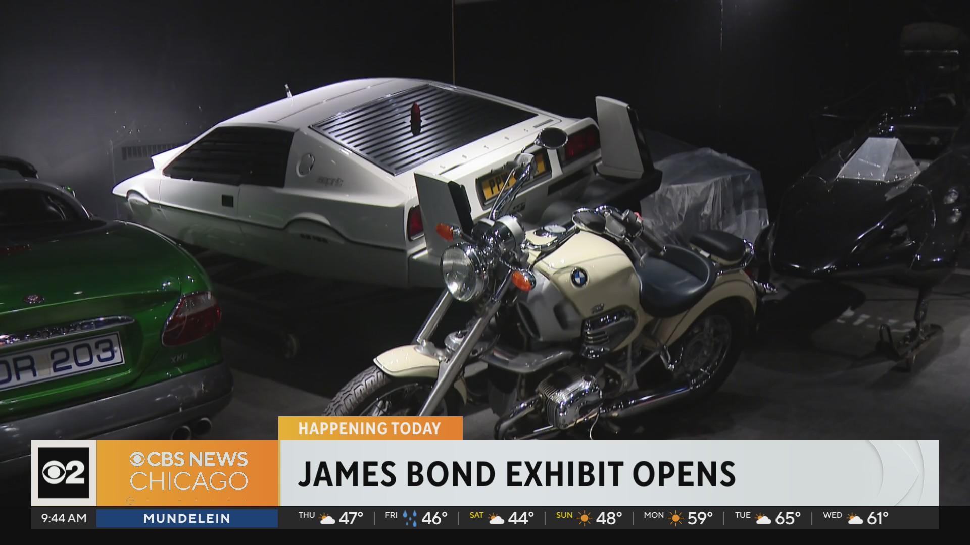 James Bond exhibit opens at Museum of Science and Industry - CBS Chicago