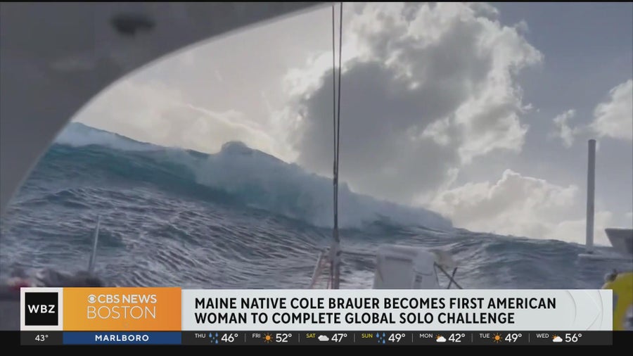 Maine sailor Cole Brauer now first American woman to race solo around ...