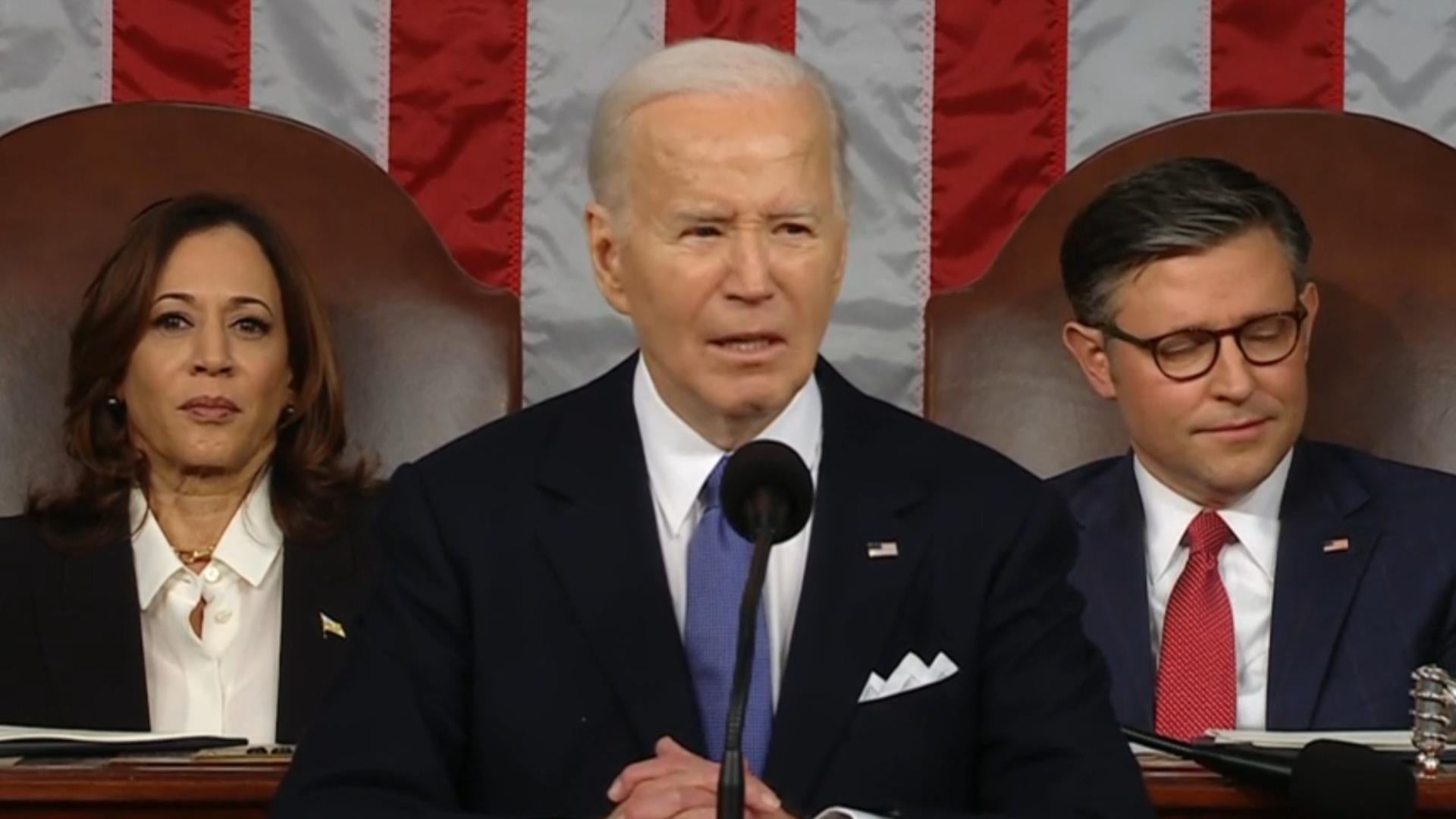In State of the Union, Biden urges GOP to back immigration compromise ...