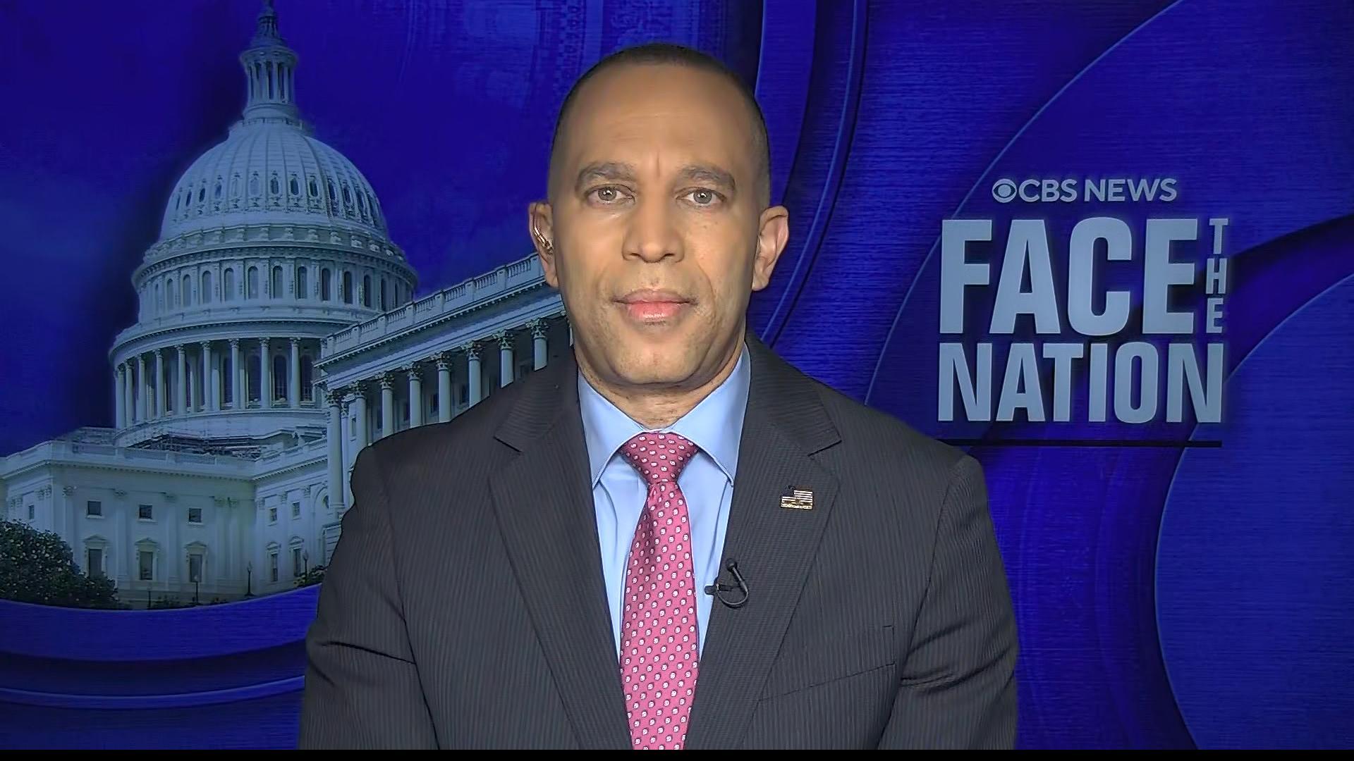 Transcript: House Minority Leader Rep. Hakeem Jeffries on "Face the ...