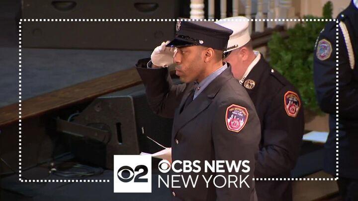 Hundreds of probationary FDNY firefighters graduate at ceremony in ...