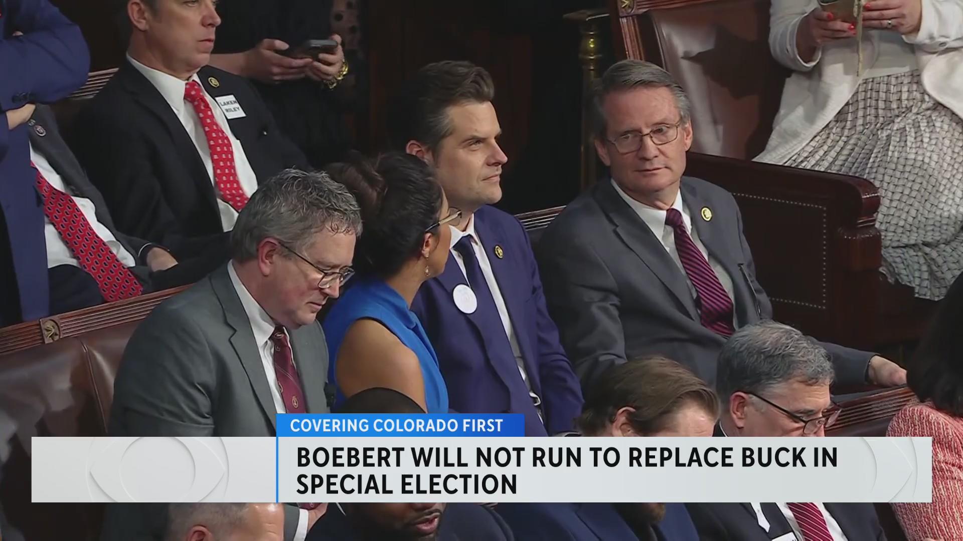 Rep. Lauren Boebert won't run in Colorado special election to finish ...