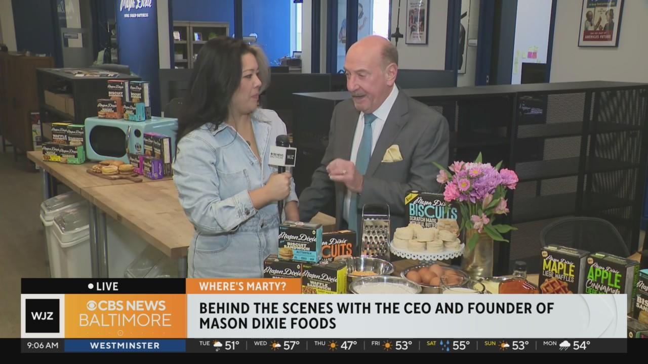 Where's Marty? Behind the scenes at Mason Dixie Foods - CBS Baltimore