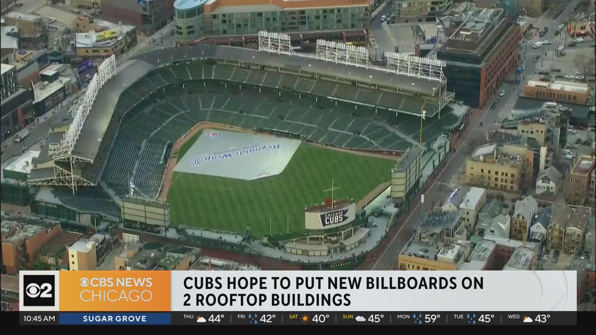 Cubs propose new billboards on buildings across from ballpark; new ...