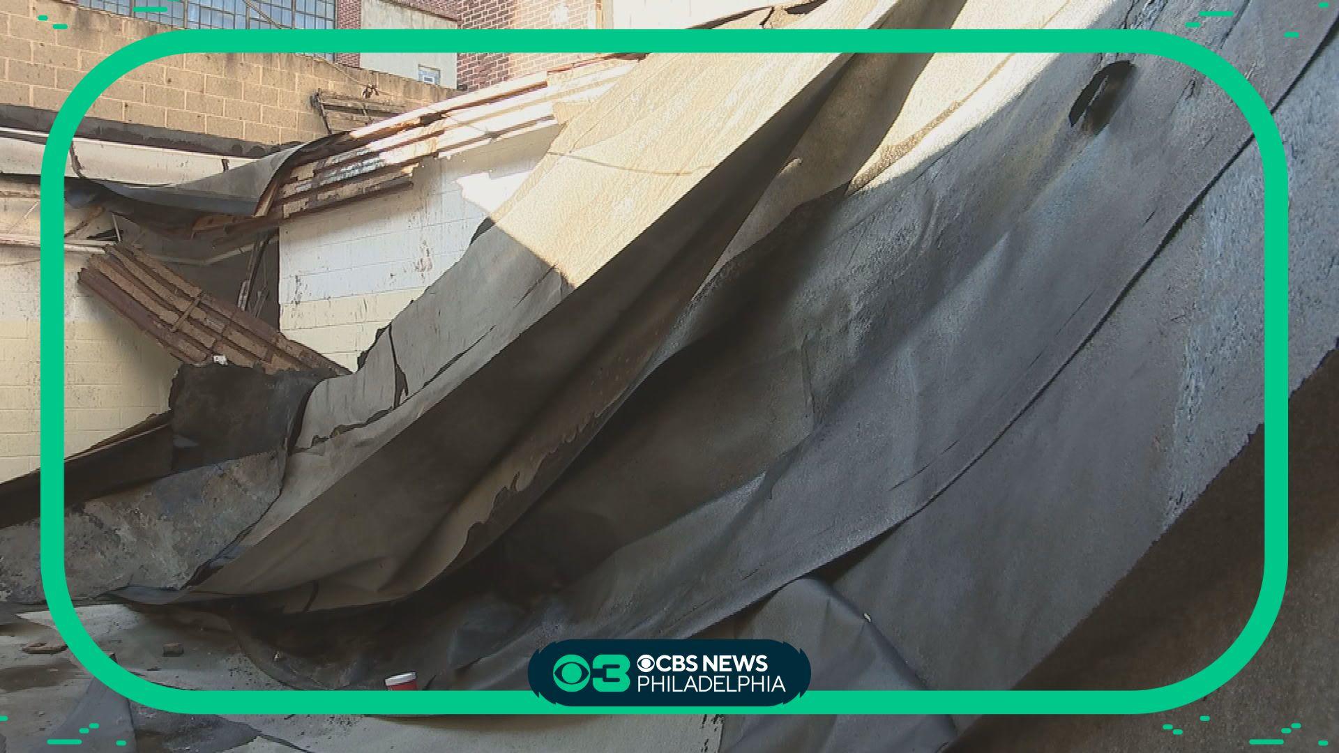 Philadelphia Goodwill facility roof collapses during heavy rain ...